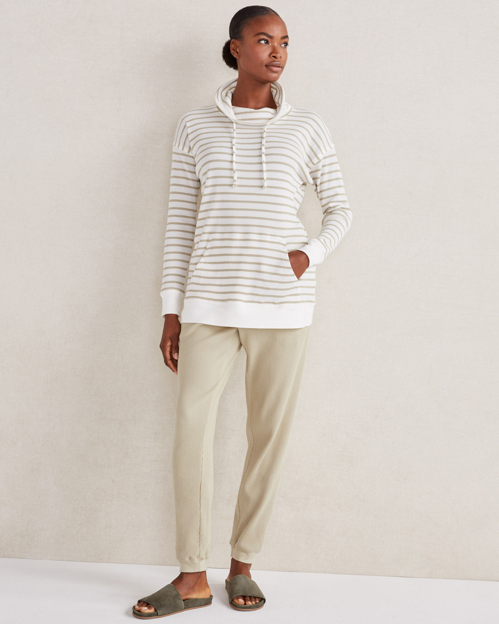 Organic Cotton Waffle Jogger | Haven Well Within