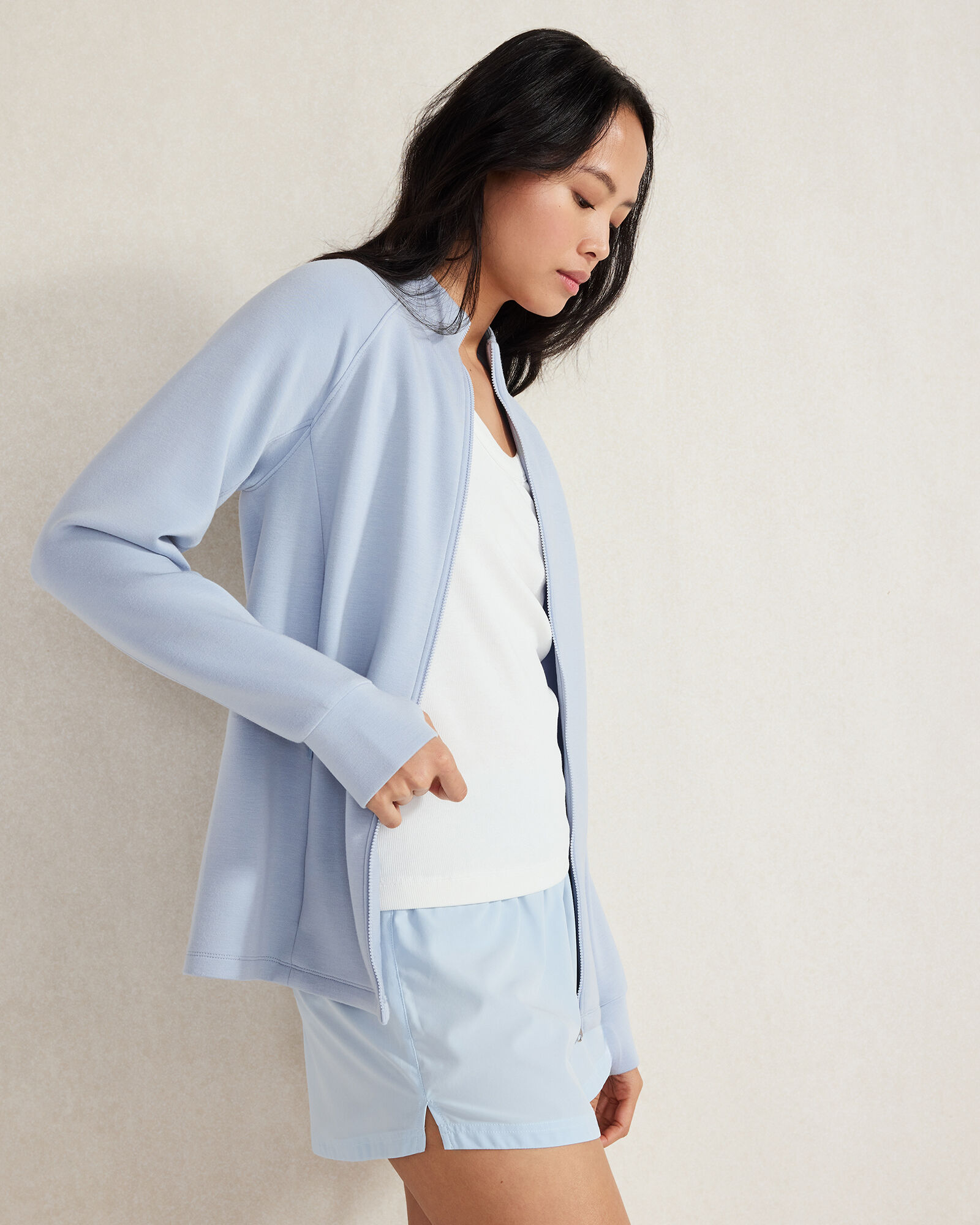 Varley Hayden Zip-Through Midlayer Jacket | Haven Well Within