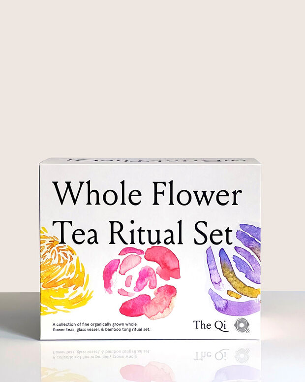 The Qi Whole Flower Tea Ritual Set | Haven Well Within