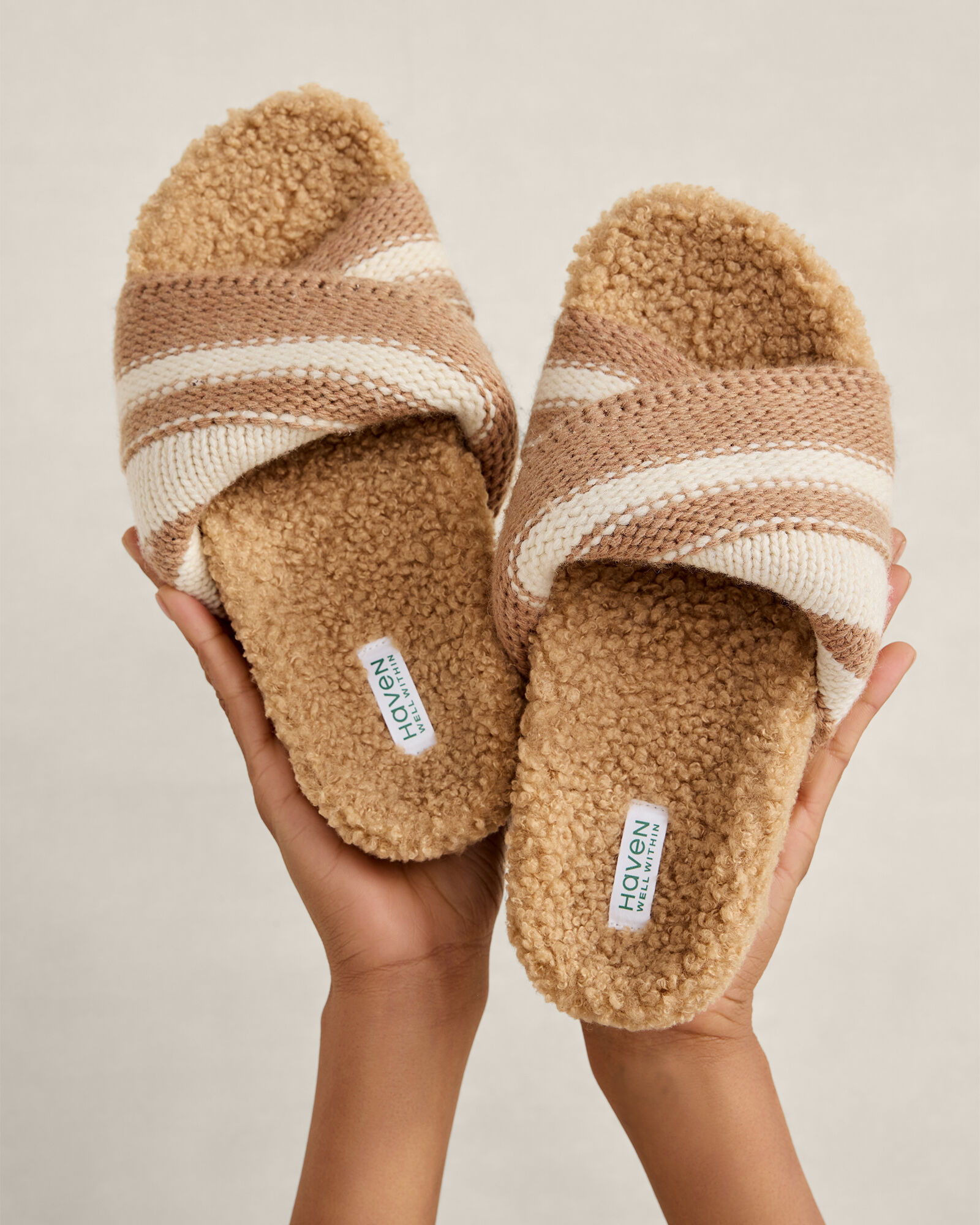 Twisted Sweaterknit Slides | Haven Well Within