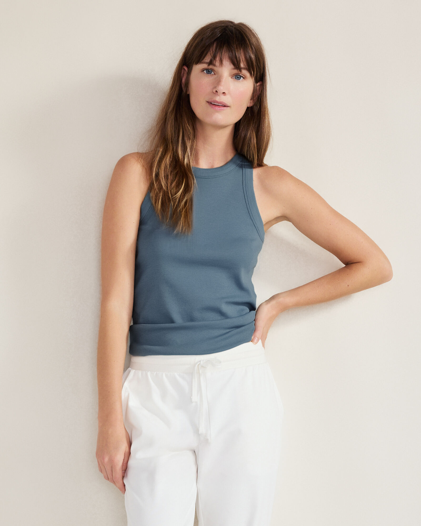 Essential Organic Cotton Racerback Tank | Haven Well Within