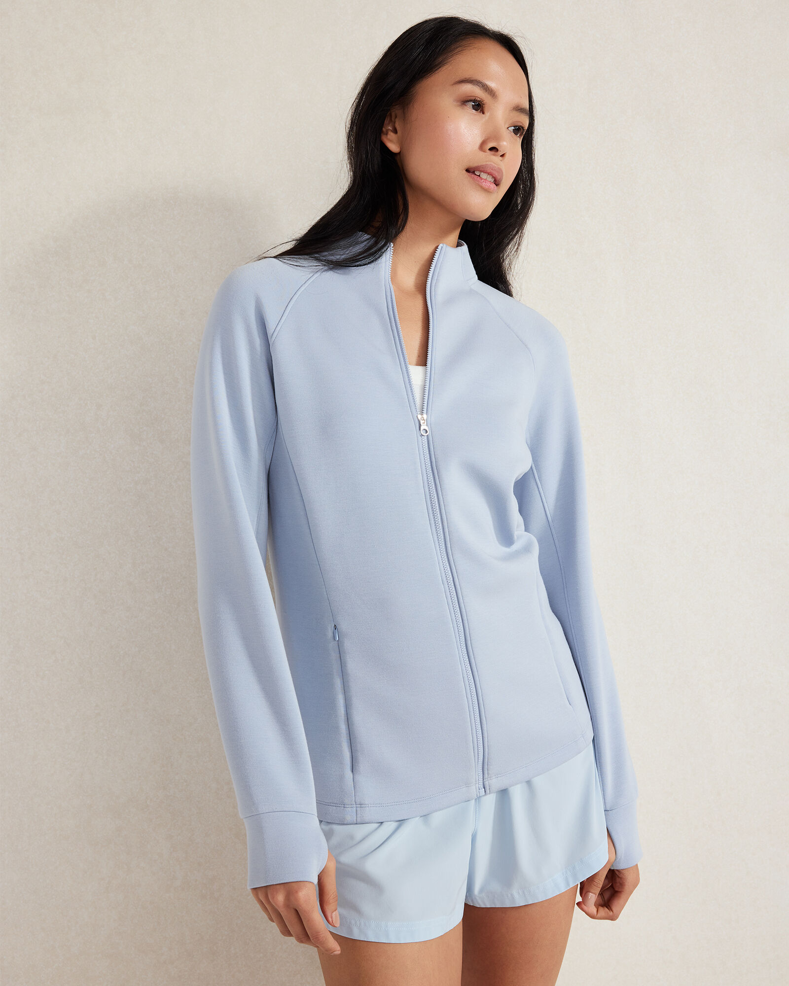 Varley Hayden Zip-Through Midlayer Jacket | Haven Well Within