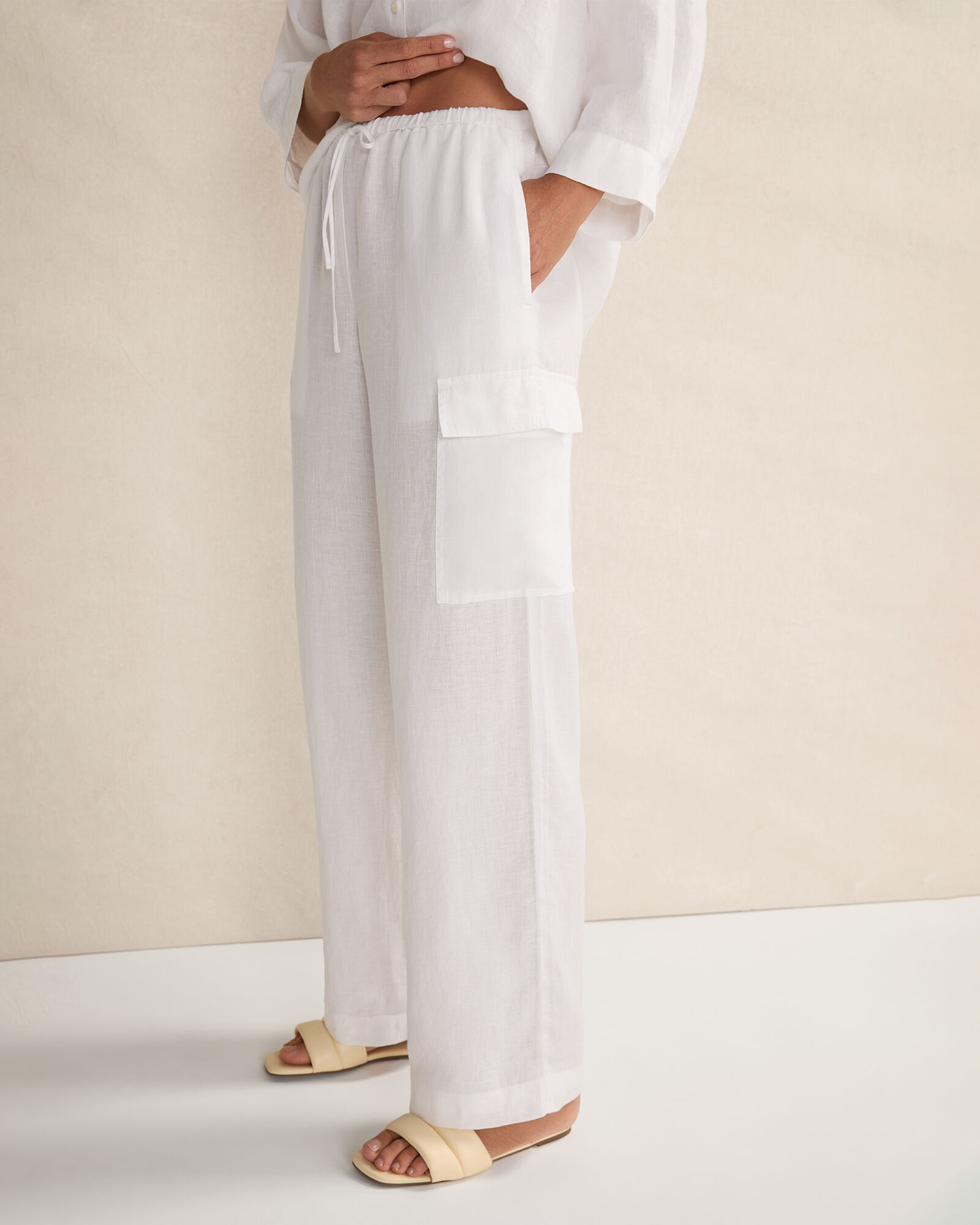 Linen Cargo Pants | Haven Well Within