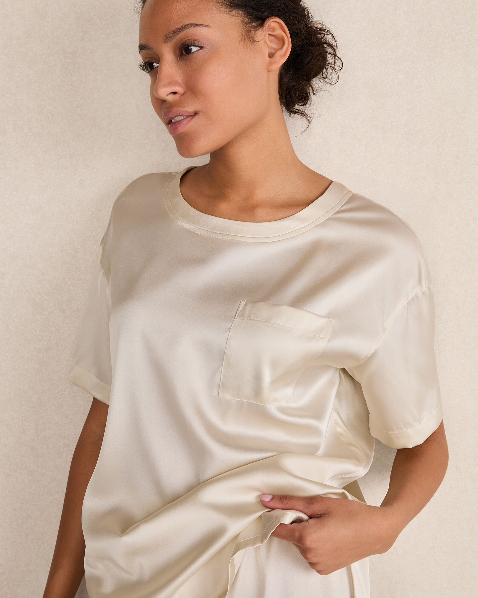 Washable Silk Sleep Top | Haven Well Within