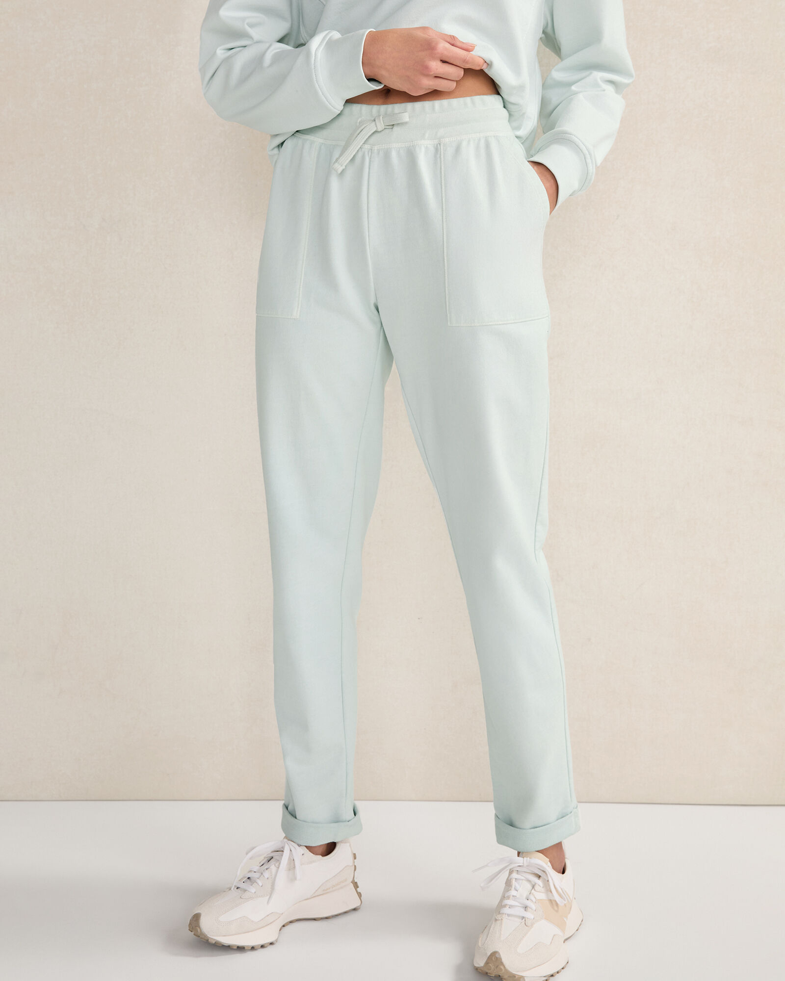 Garment-Dyed Organic Cotton Terry Pants | Haven Well Within