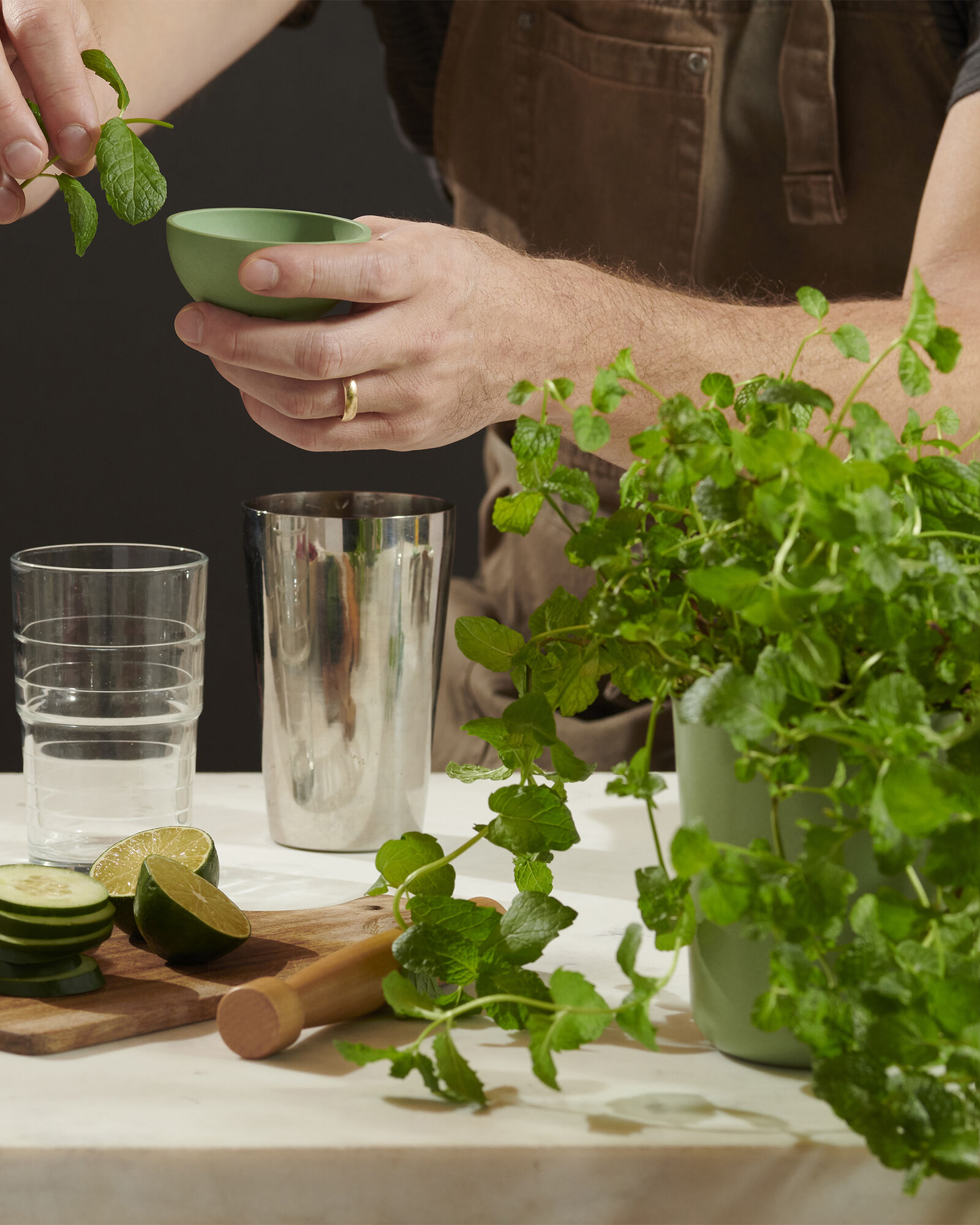 Modern Sprout Herb Pull & Pinch Dish | Haven Well Within