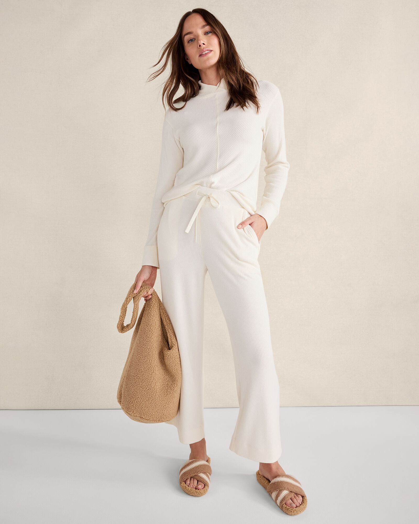 Sweater Knit Wide Leg Pants | Haven Well Within