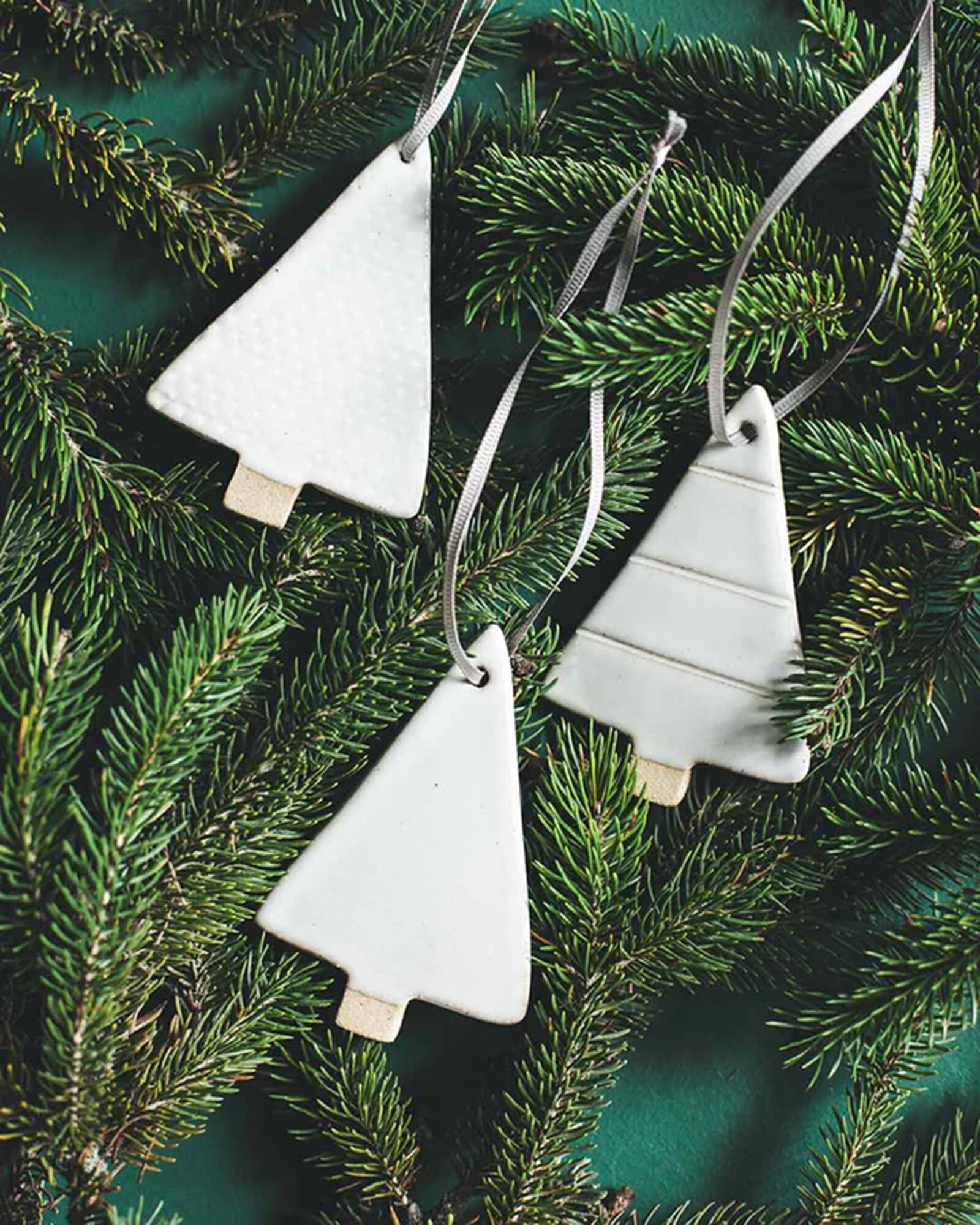 Farmhouse Pottery Vermont Evergreen Ornament Set | Haven Well Within