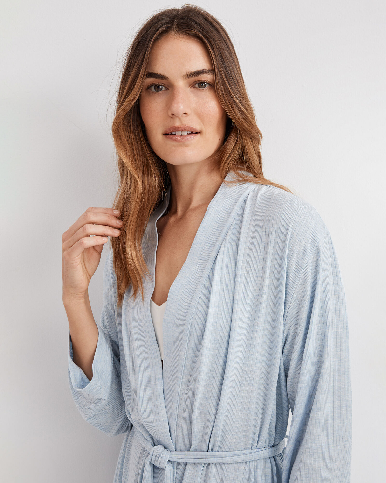 Rib Knit Modal Robe | Haven Well Within