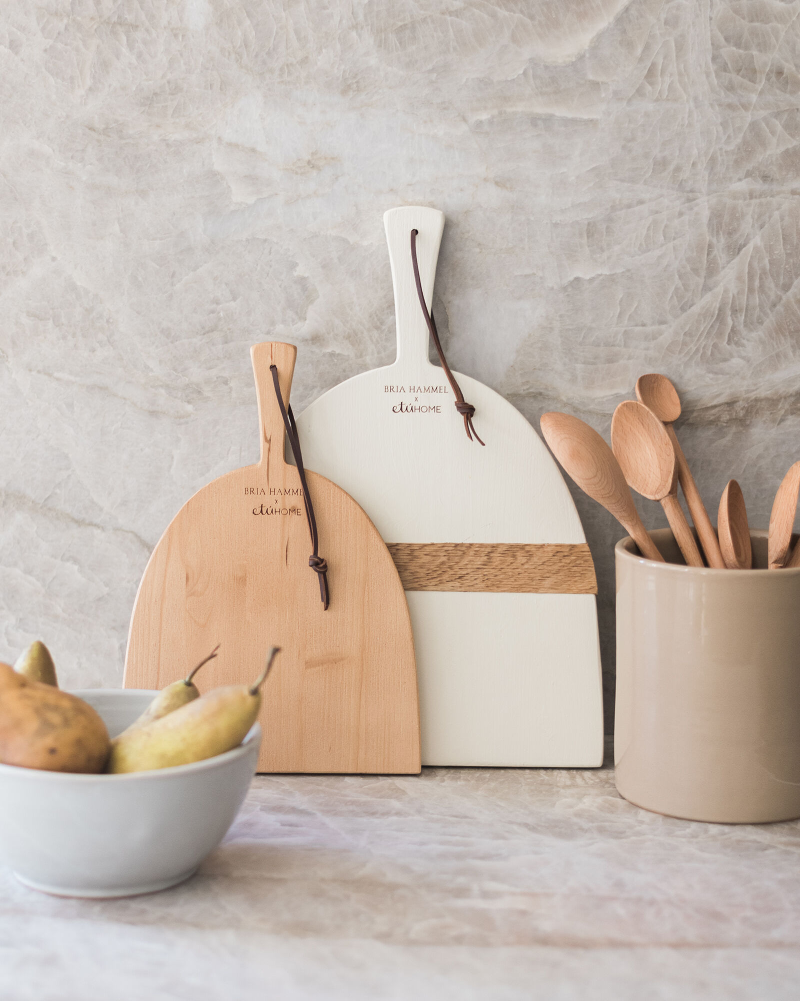 etúHOME x Bria Hammel Small Arch Board, Natural | Haven Well Within