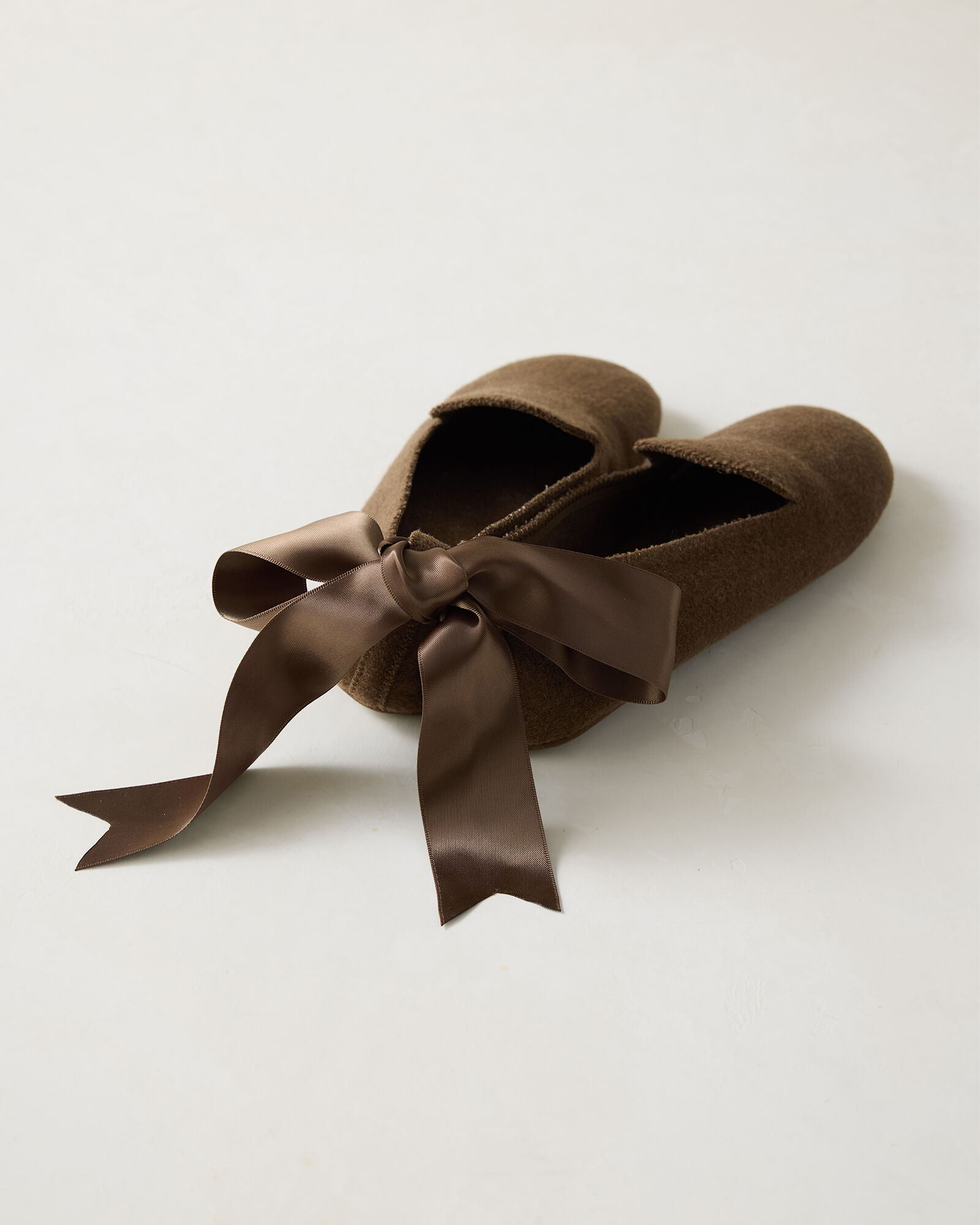 Felted Wool Blend Loafer Slippers | Haven Well Within