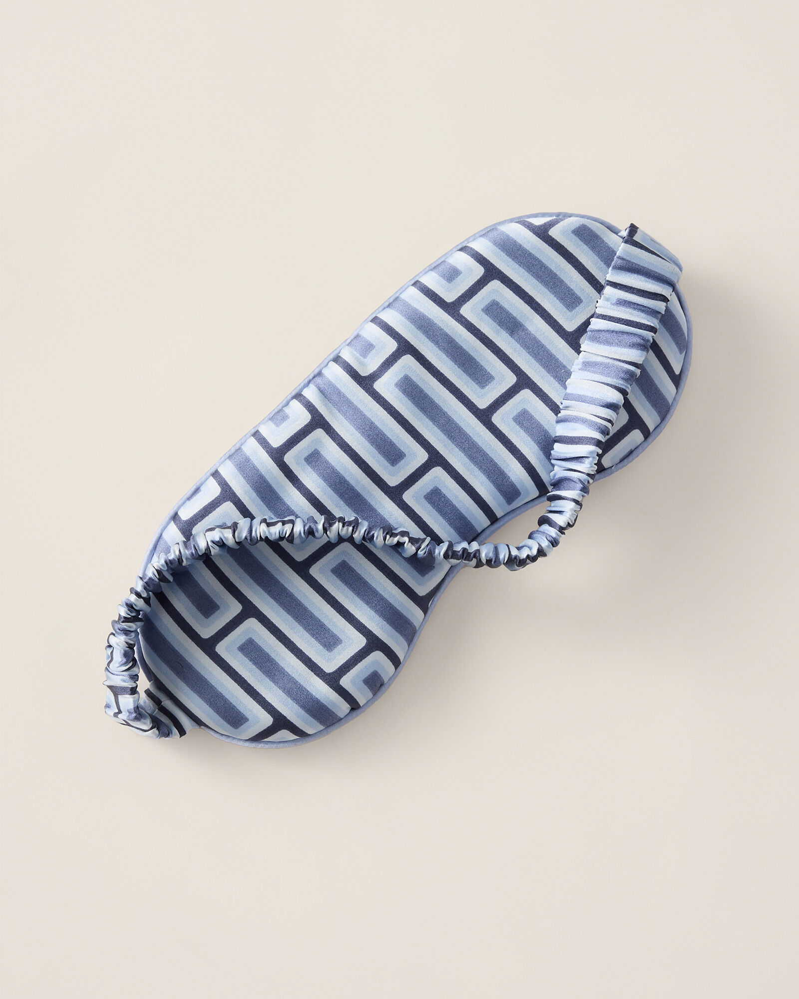 Washable Silk Geo Print Eye Mask | Haven Well Within