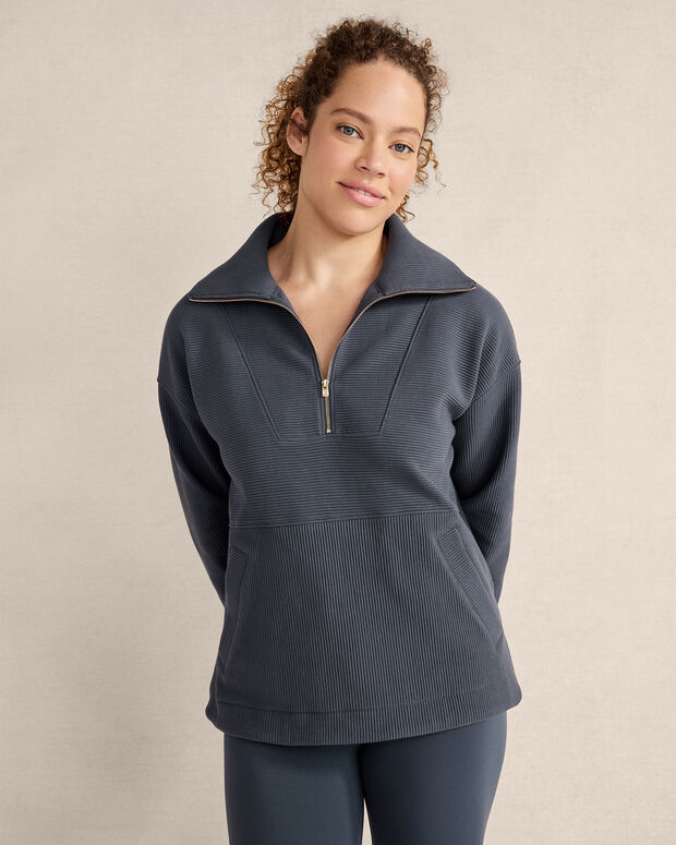 Balance Organic Cotton Ottoman Rib Pullover | Haven Well Within