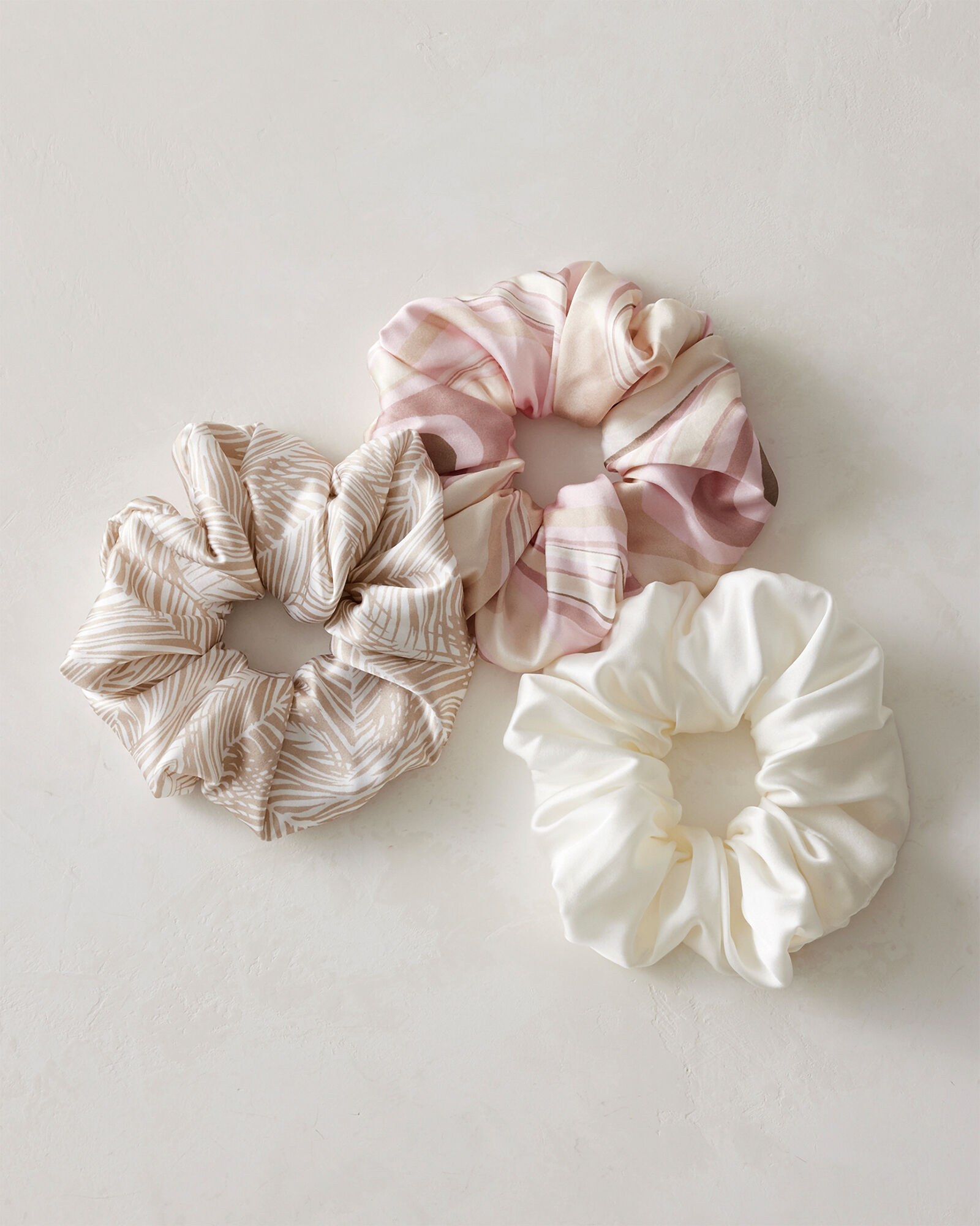 Washable Silk Fern Print Scrunchie | Haven Well Within