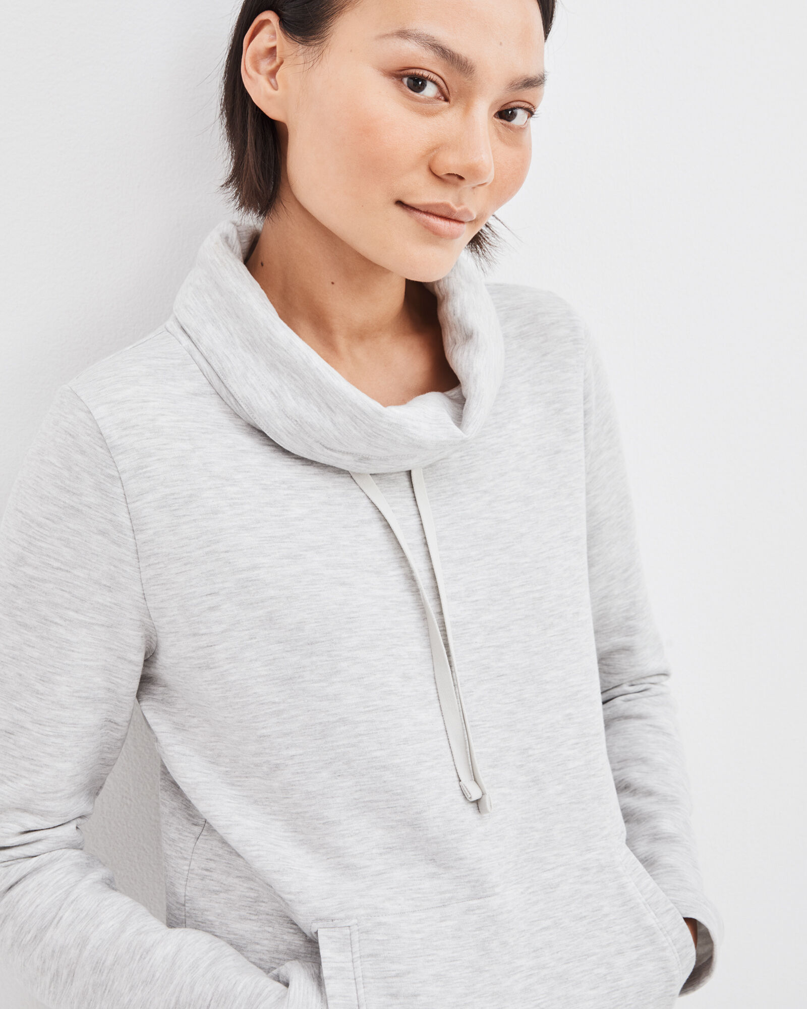 Fleece Cowl Neck Tunic | Haven Well Within