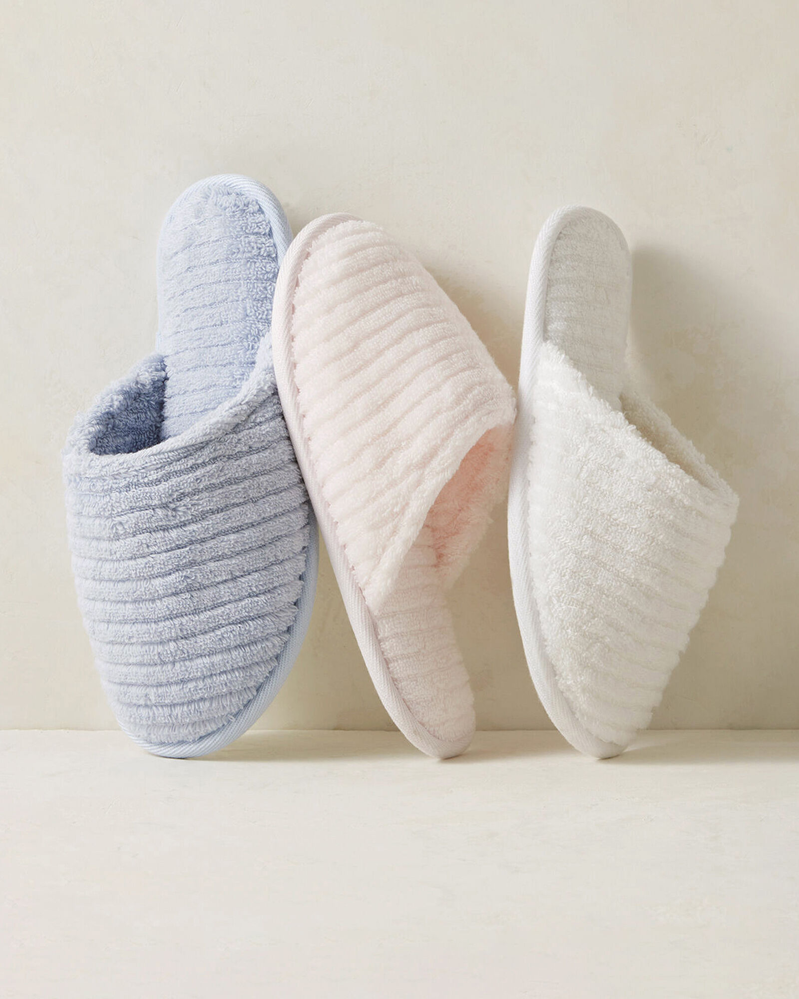 Organic Cotton Terry Ripple Slippers | Haven Well Within