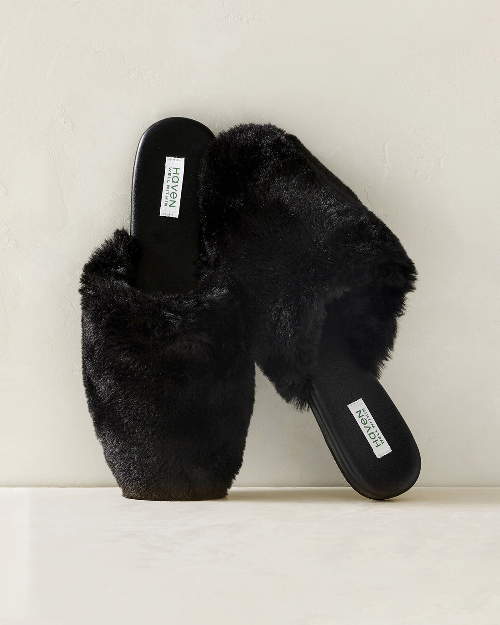 Faux Fur Mule Slides | Haven Well Within