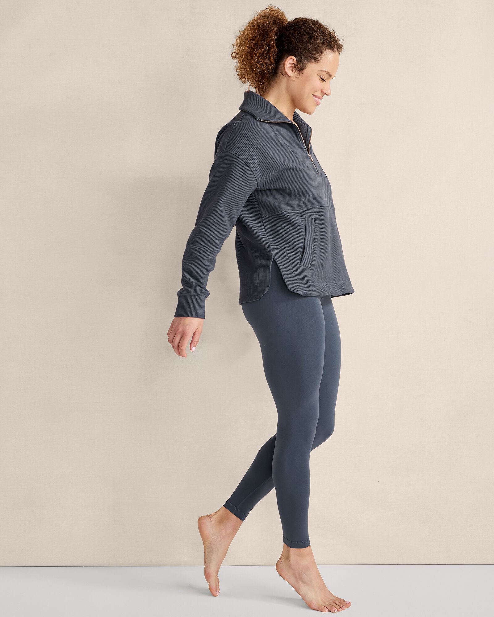Balance Organic Cotton Ottoman Rib Pullover | Haven Well Within