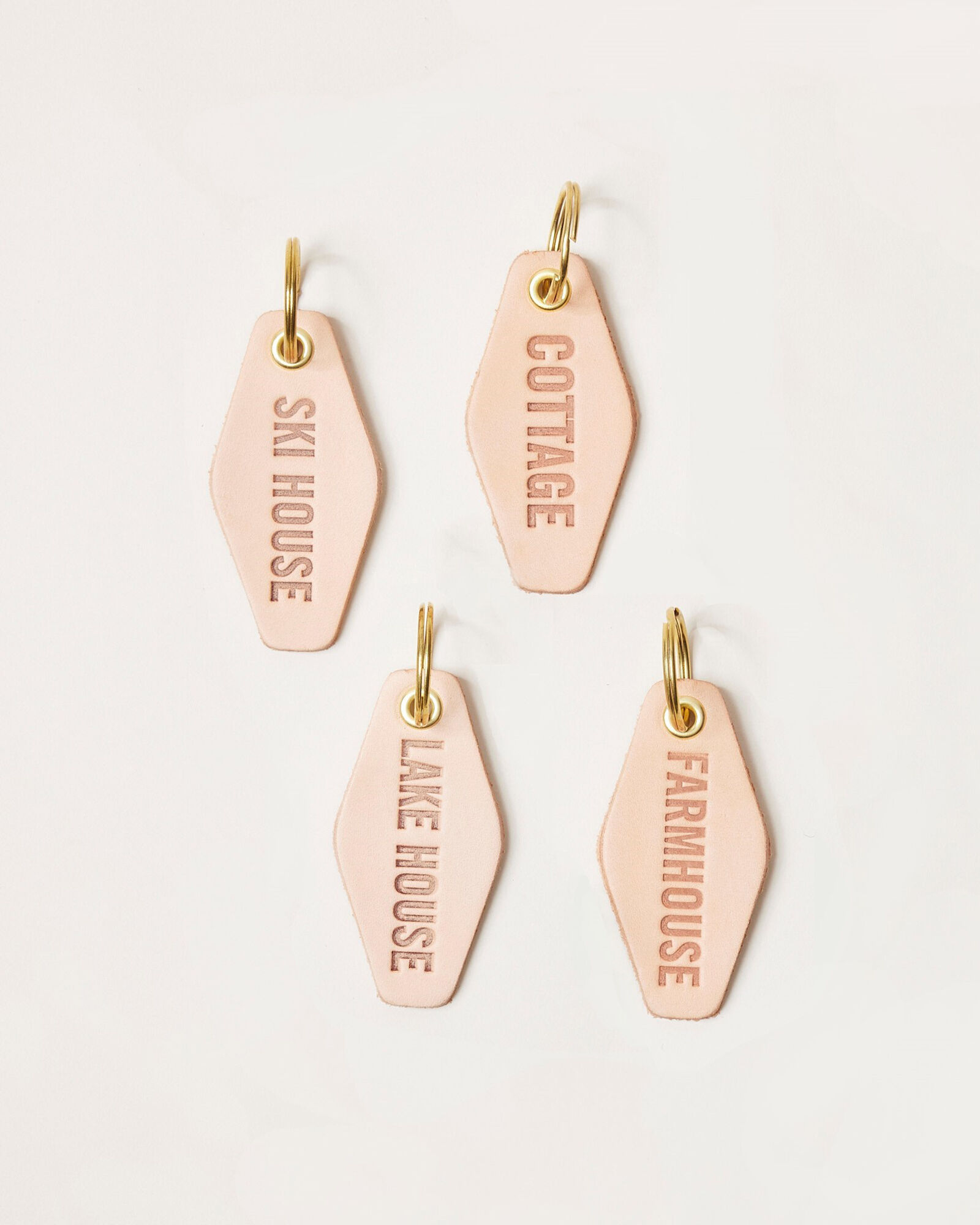 Farmhouse Pottery Happy Place Keychain | Haven Well Within