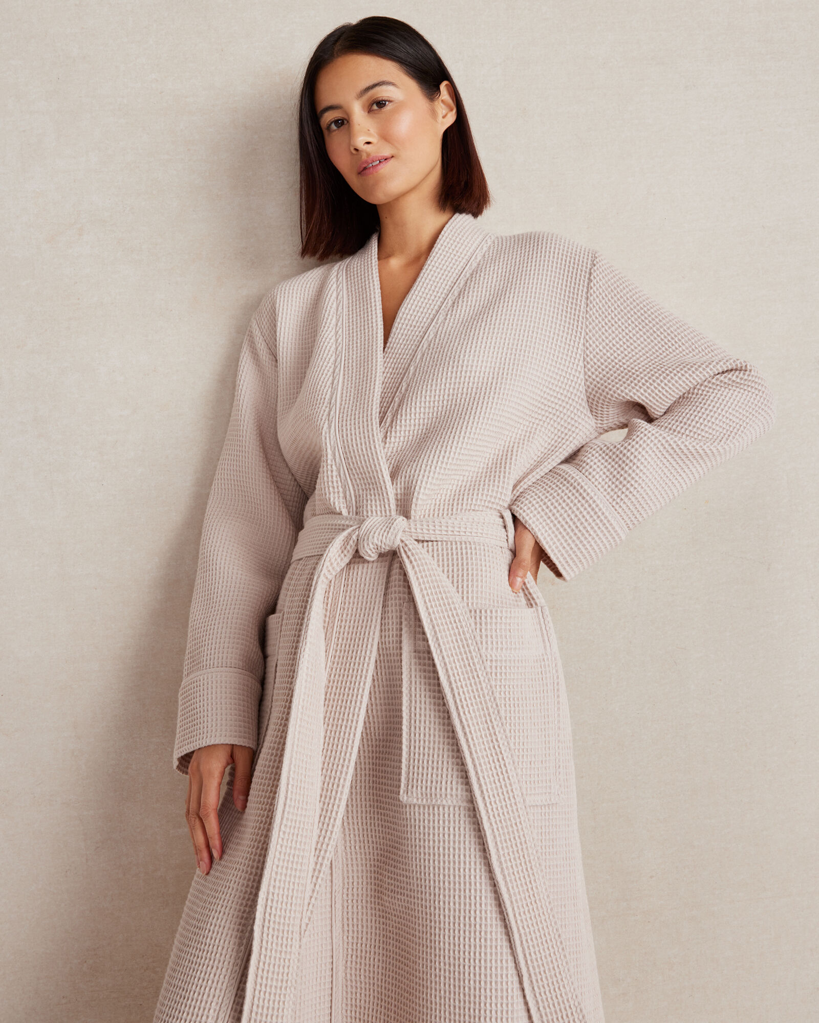 Organic Cotton Waffle Robe | Haven Well Within