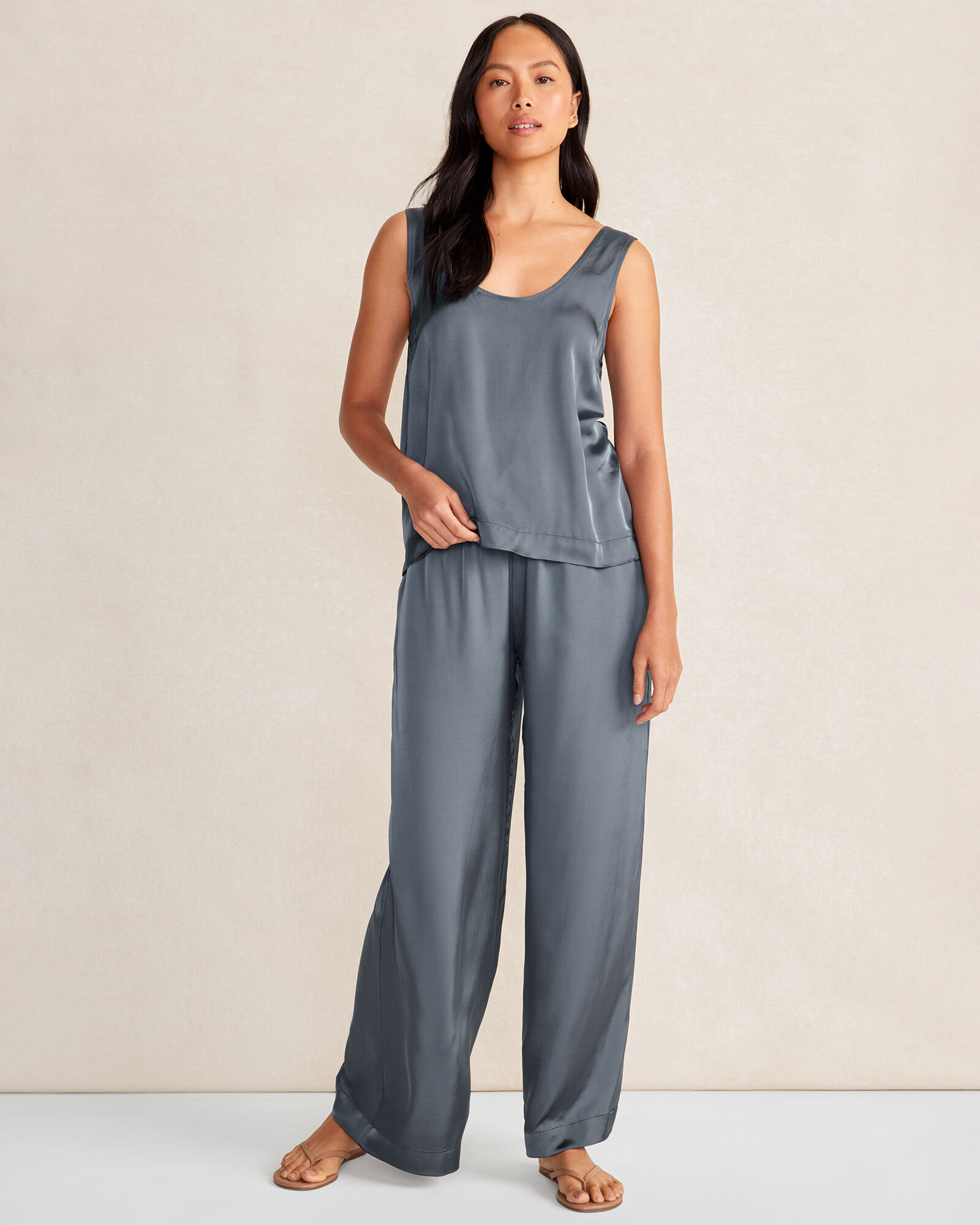 Silky Drawstring Pants | Haven Well Within
